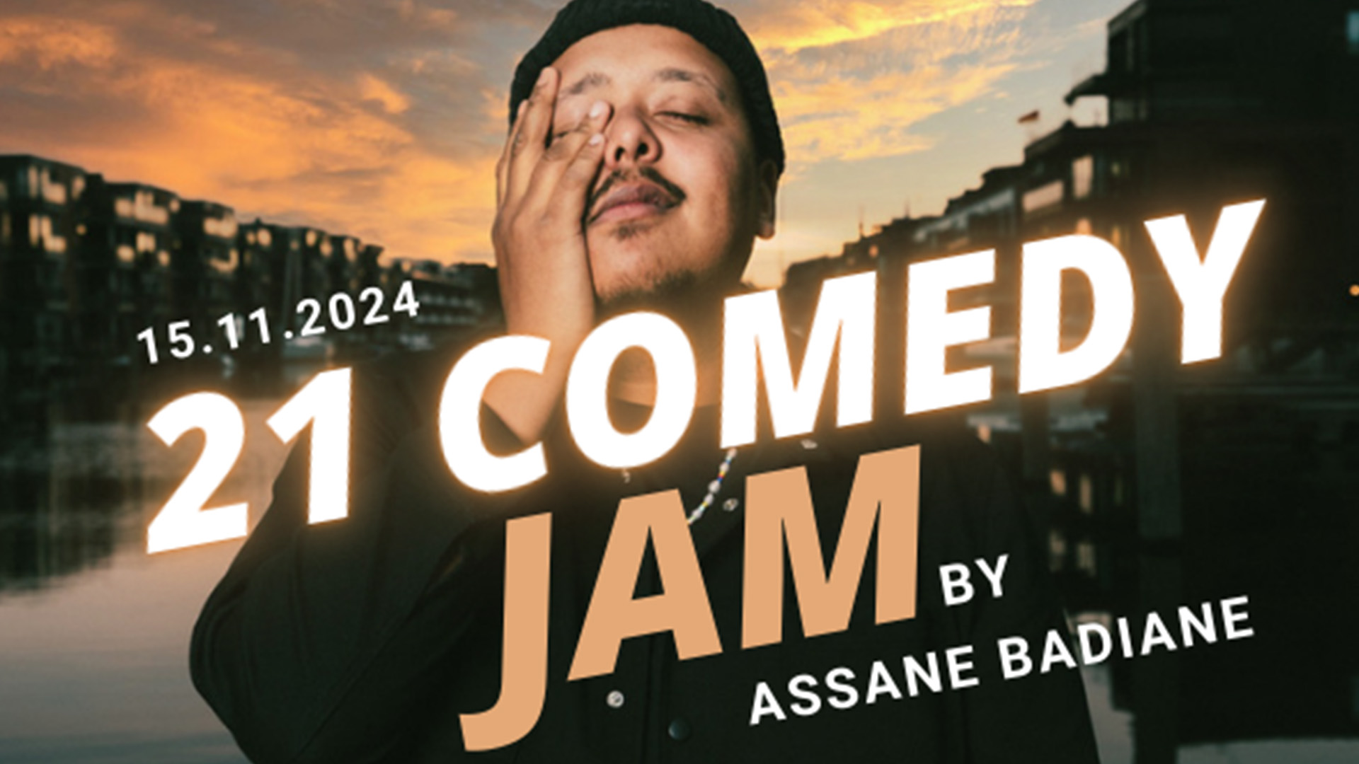 21 Comedy Jam - by Assane Badiane: Kulturevents Emden
